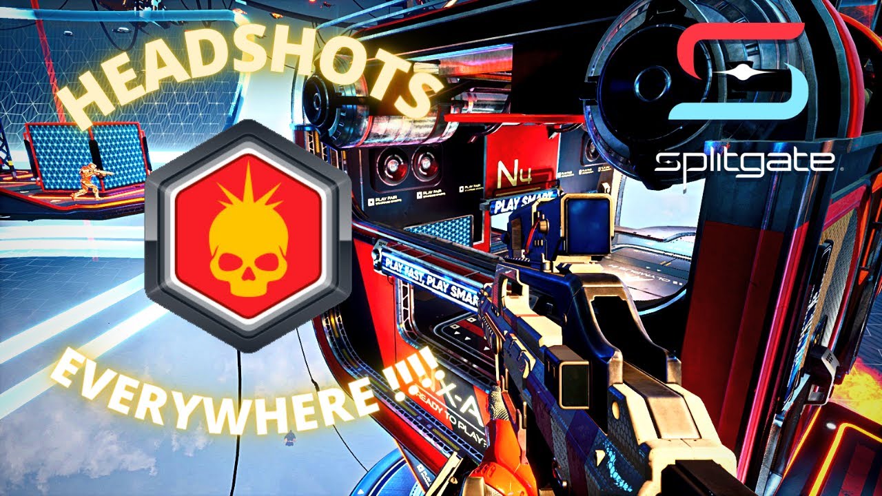 HEADSHOTS EVERYWHERE! Splitgate Gameplay - YouTube