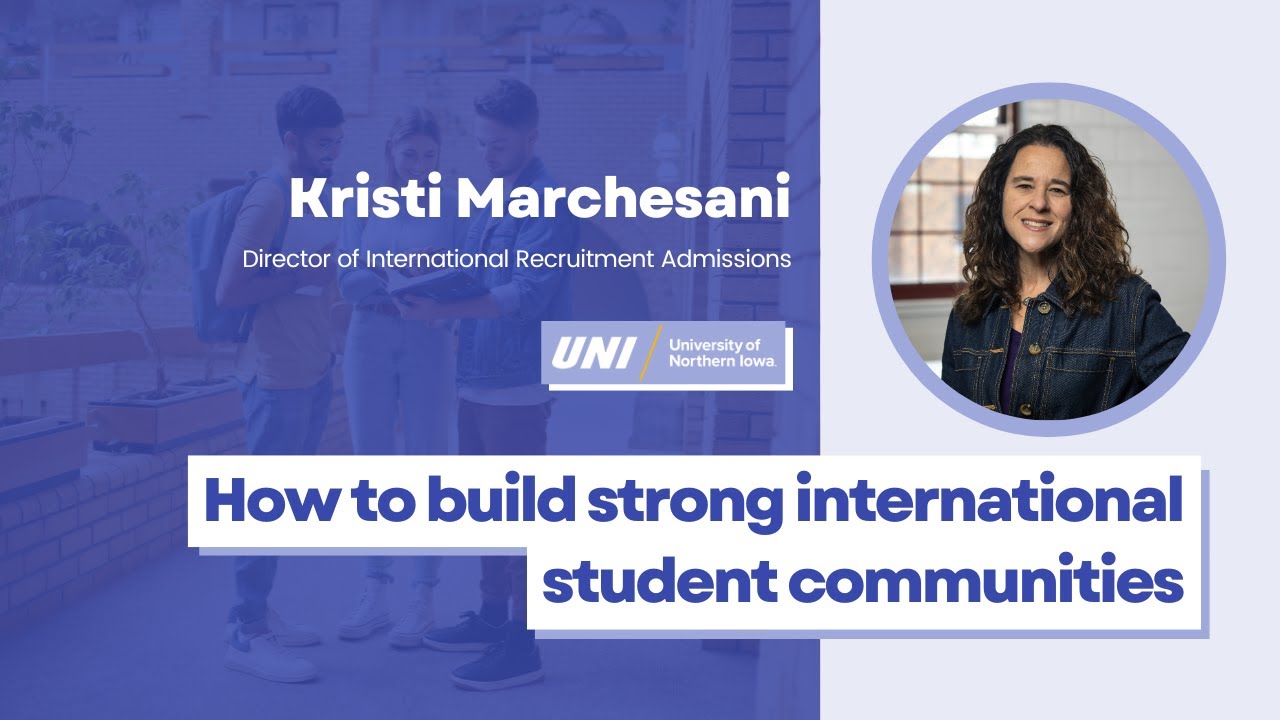 How to Build Strong International Student Communities - YouTube