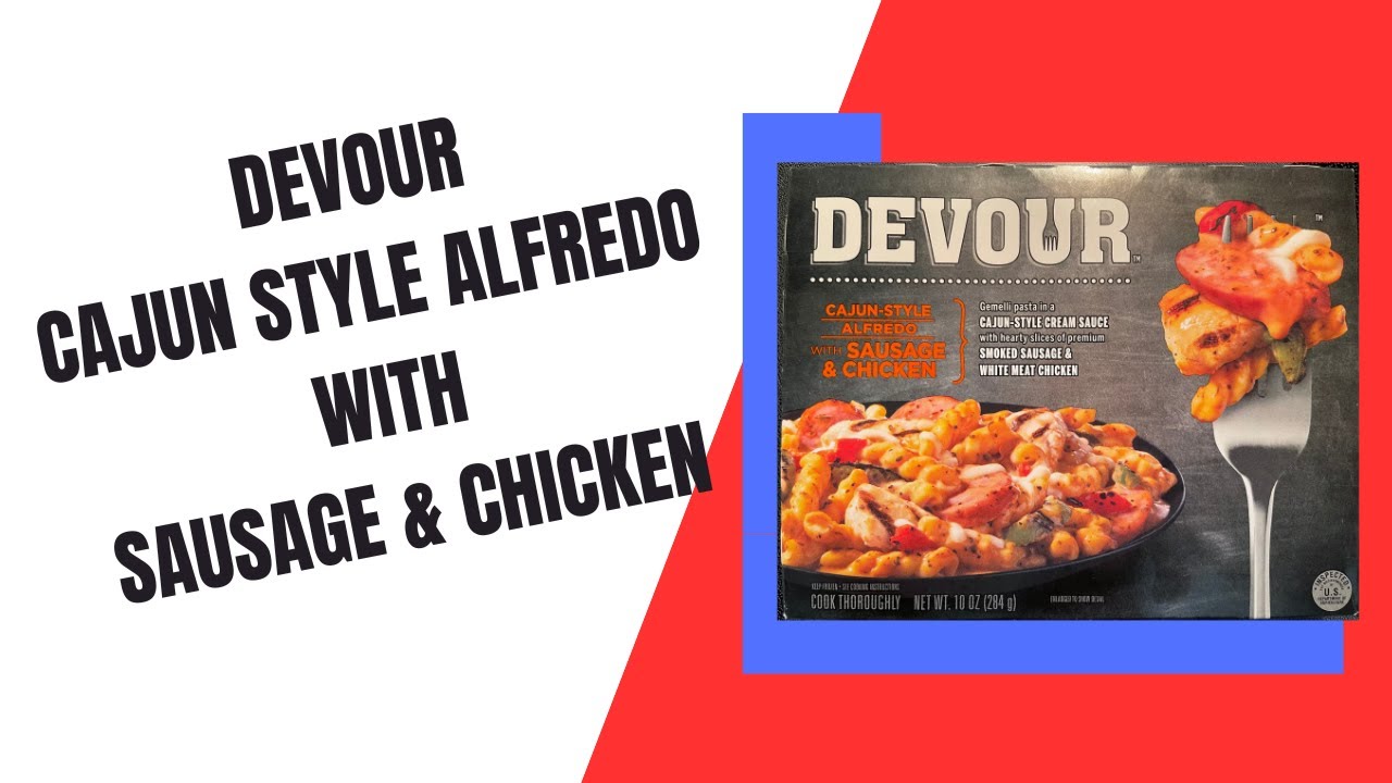 Devour Cajun Style Alfredo with Sausage and Chicken - YouTube