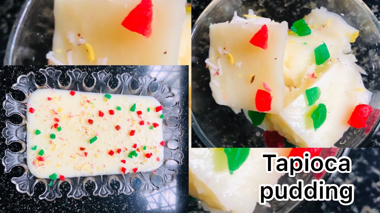 /tapioca pudding/kappa pudding/poola pudding/easy recipes/ - YouTube