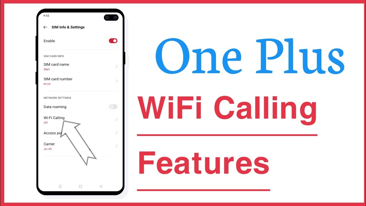 One Plus WiFi Calling Features - YouTube