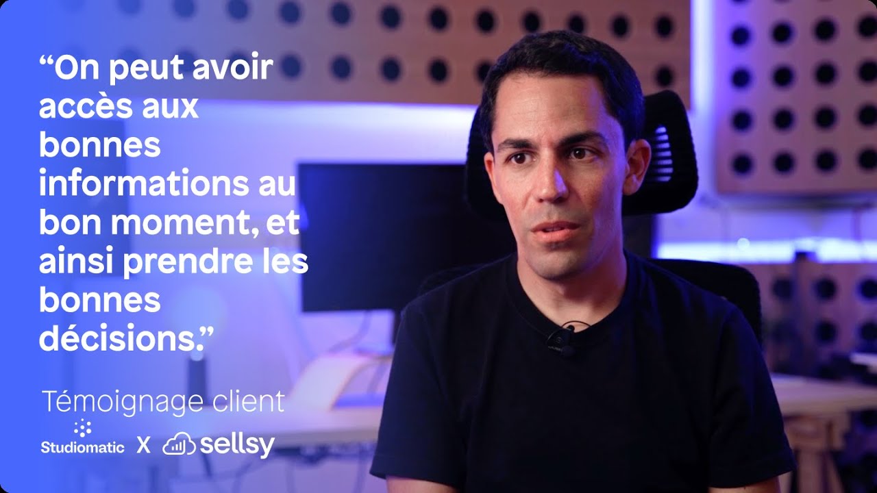 Sellsy x Studiomatic - YouTube