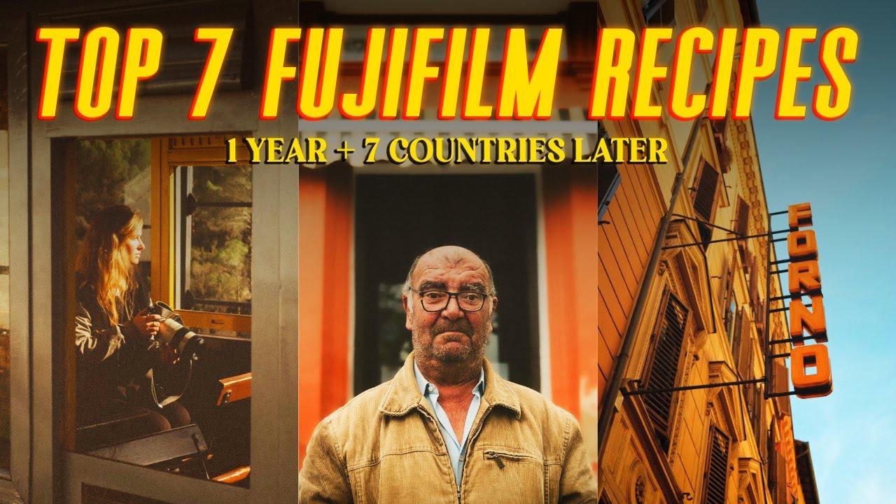 MY TOP 7 FUJIFILM RECIPES - X100V One Year Later (Kodachrome, Nostalgia ...