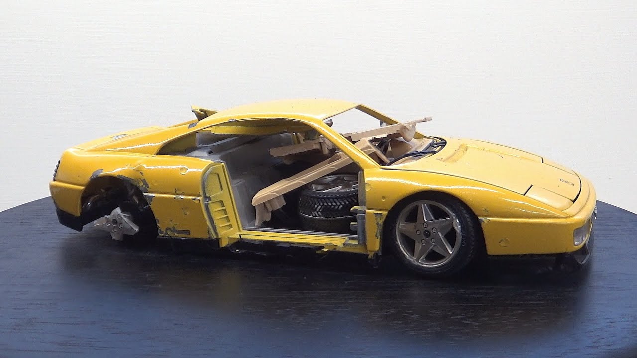 My Wrecked Model Car Collection 2022 - YouTube