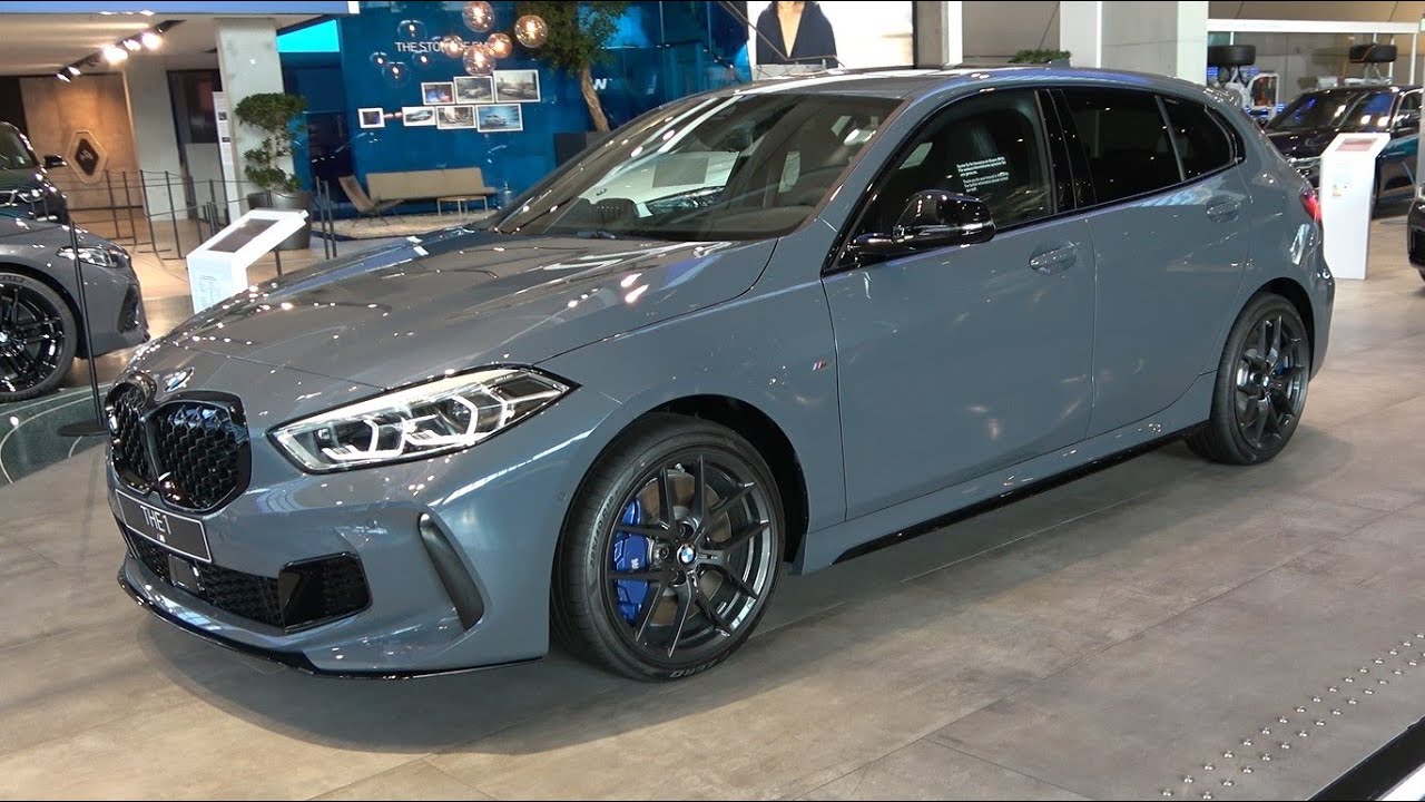 BMW M135i xDrive Storm Bay Metallic - 4K POV Exterior - YouTube