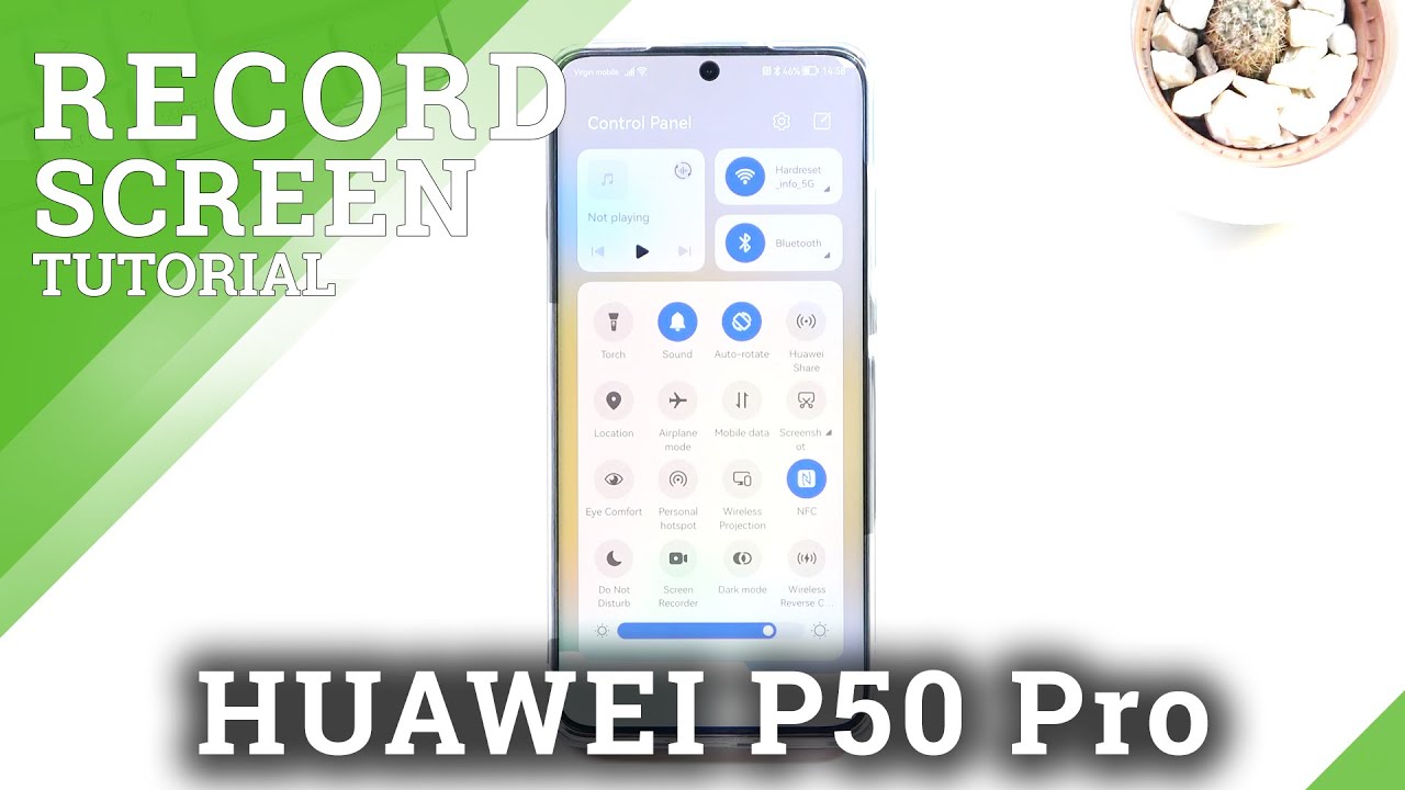 HUAWEI P50 Pro Record Screen | Screen Recording Tutorial - YouTube