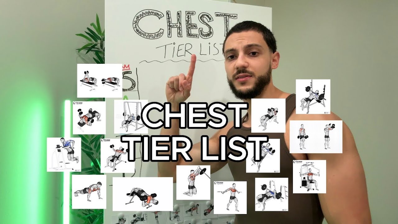 Chest Exercises Ranked: Best to Worst (Tier List) - YouTube