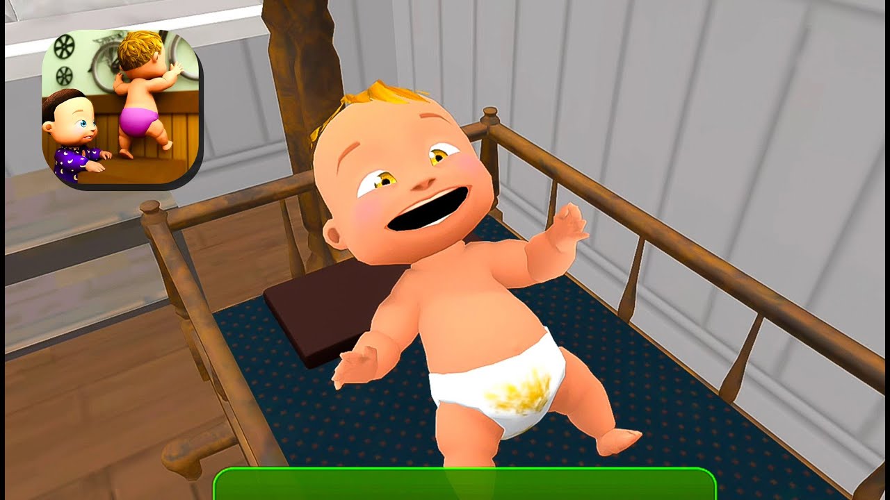 Baby Twin Baby Simulator Games - Android Gameplay Walkthrough - YouTube
