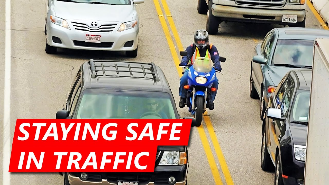 Best Tips for Motorcycle Riding in TRAFFIC! - YouTube