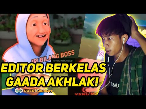 UPIN IPIN SENANG GADAK BAPAK❗️REACTION EDITOR BERKELAS | OZIIE TV