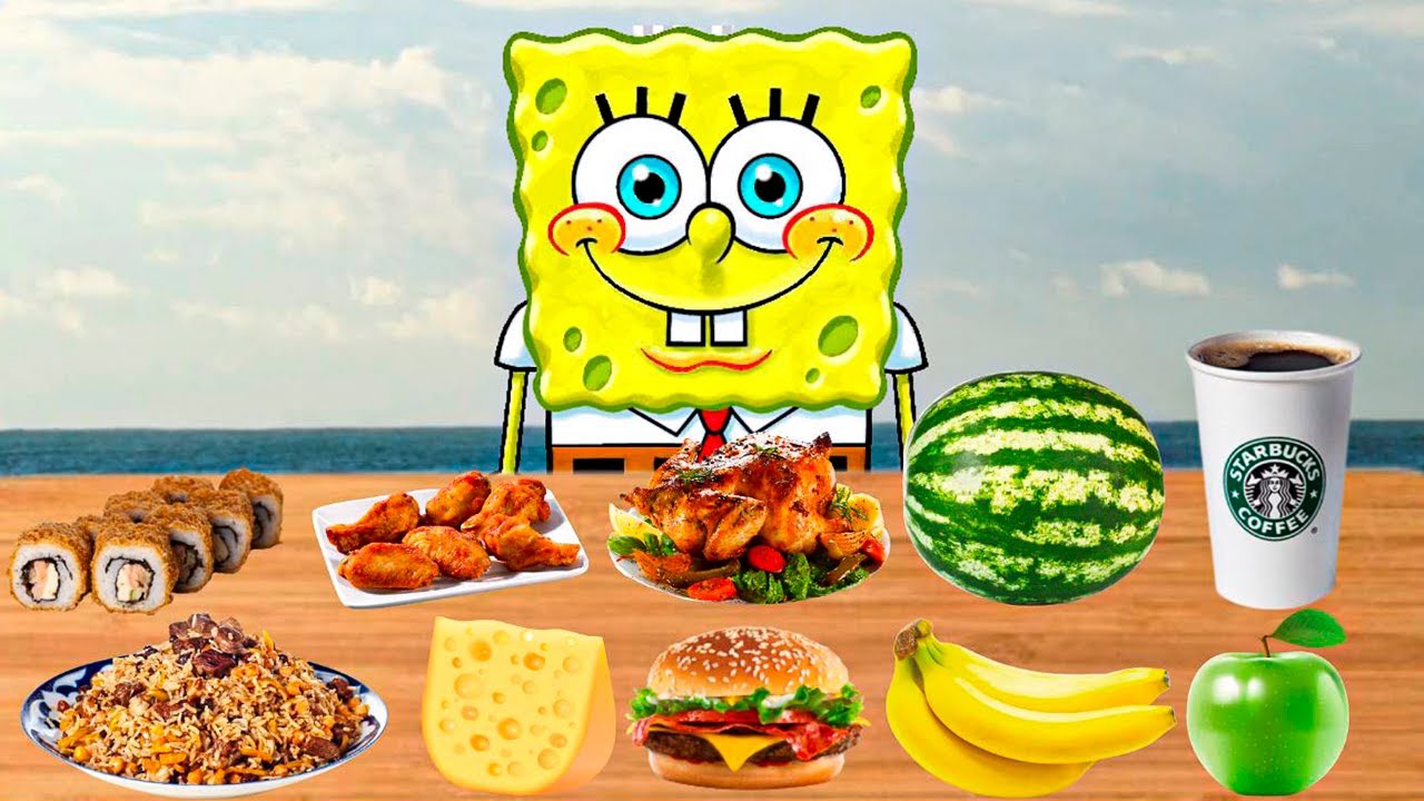 SPONGEBOB ASMR MUKBANG ANIMATION COMPLETE EDITION - YouTube