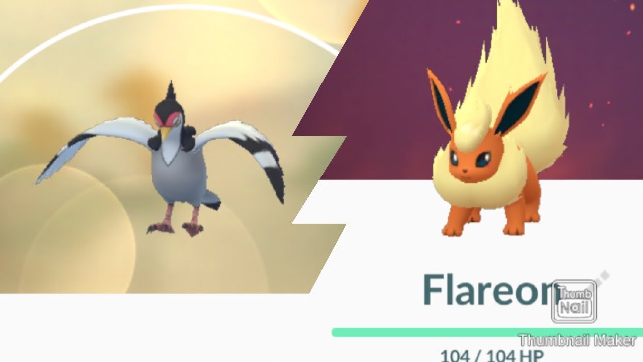 Getting a flareon (pokemon go ) - YouTube