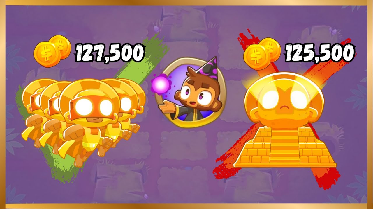 Tier 4 VS Tier 3 Magic Towers (Same Price Comparison) | BTD6 - YouTube