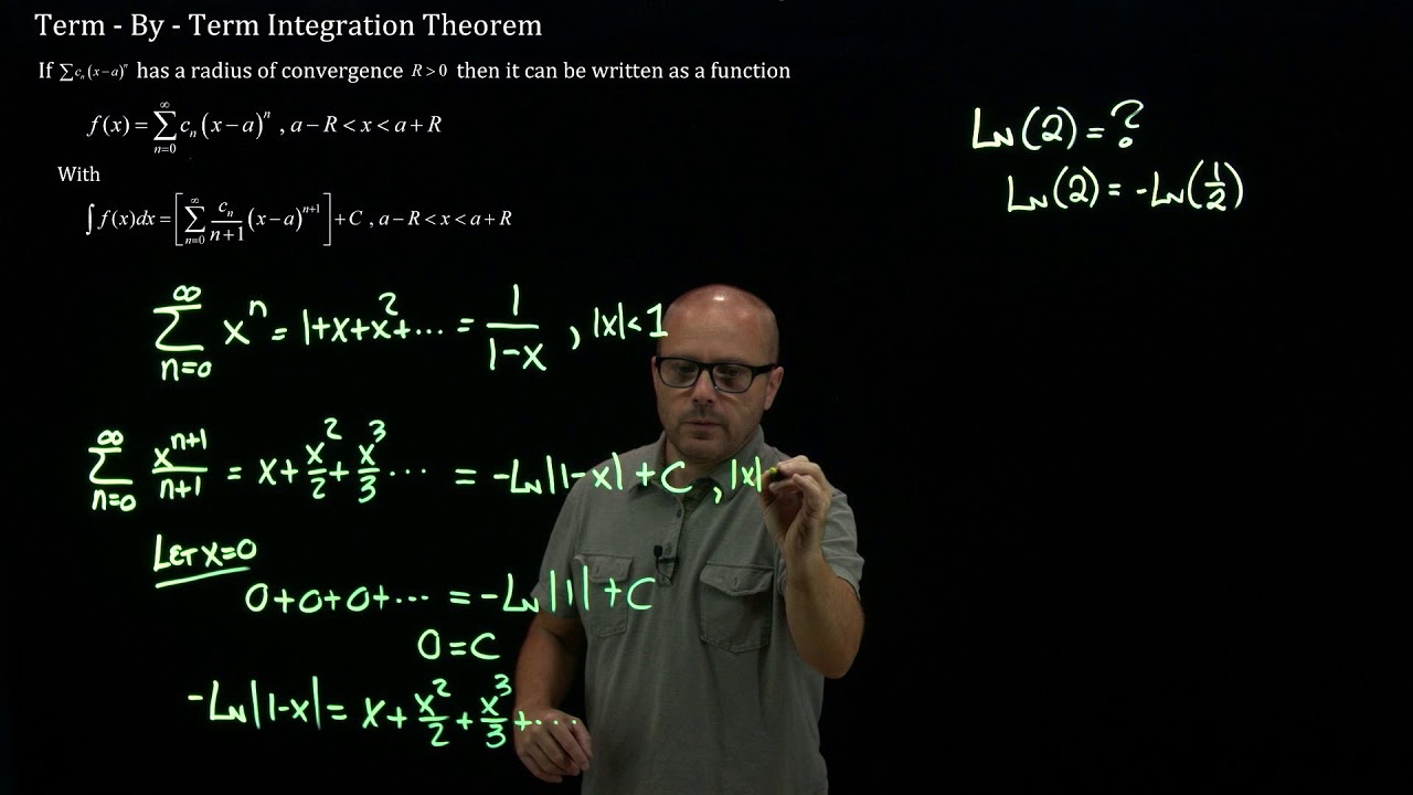 Term-By-Term Integration Thm. - YouTube