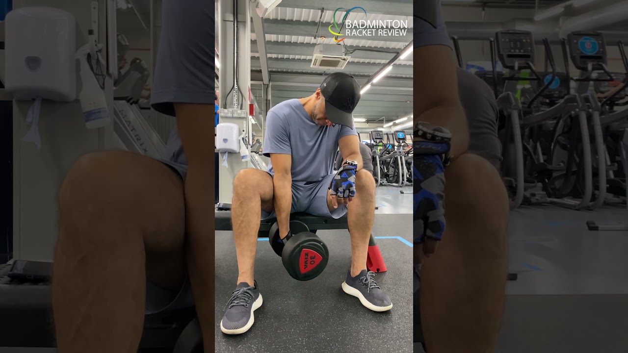Badminton Workout Tips - Forearm Strengthening #shorts - YouTube