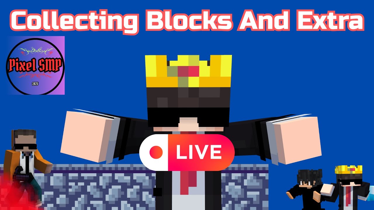 Minecraft live Pixel Smp Day # 4 - YouTube