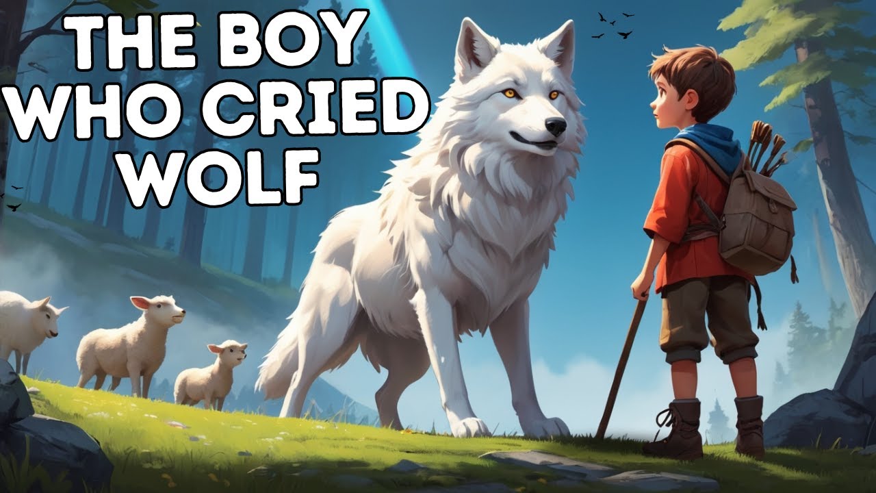 The Boy Who Cried Wolf | Animated Moral Story for Kids | Lesson on ...