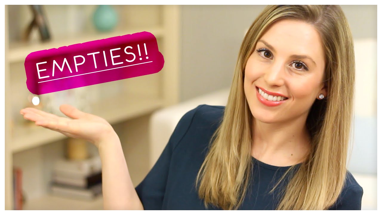 EMTPIES (Products I used up): 3/6/2015 - YouTube