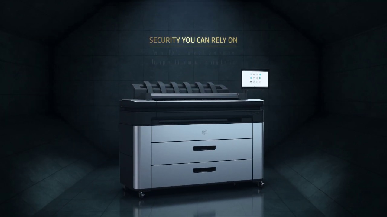 HP DesignJet XL 3600 Multifunction Printer series - YouTube