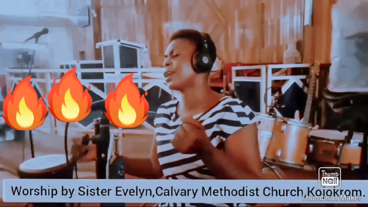 Sister Evelyn worship (Adom bi ntsi na me tse ase),OKWAN TV(Ghana Local worship). - YouTube