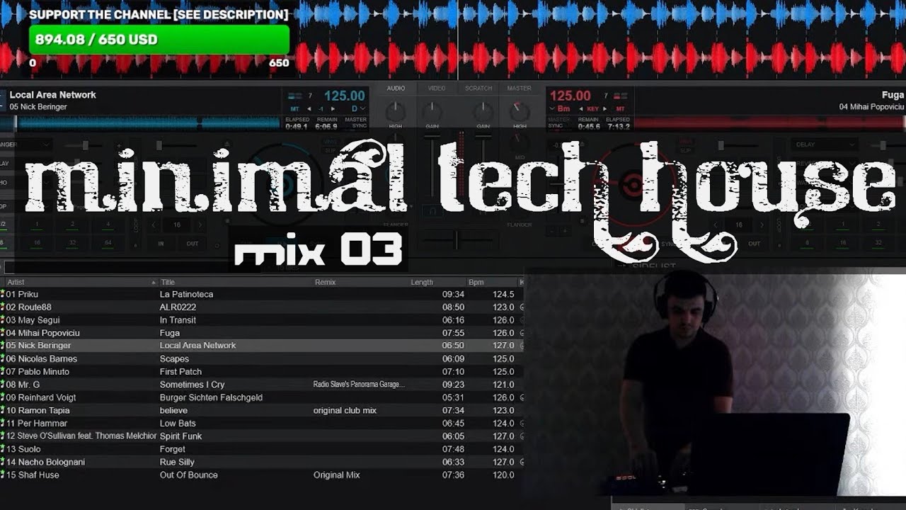 Minimal Setup - Mix 03 [lazy minimal tech] - YouTube