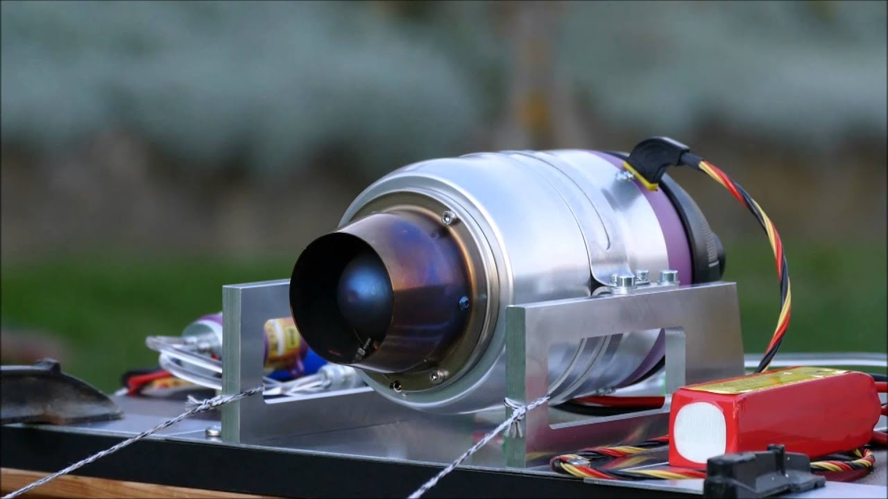 Jetcat P100 - YouTube