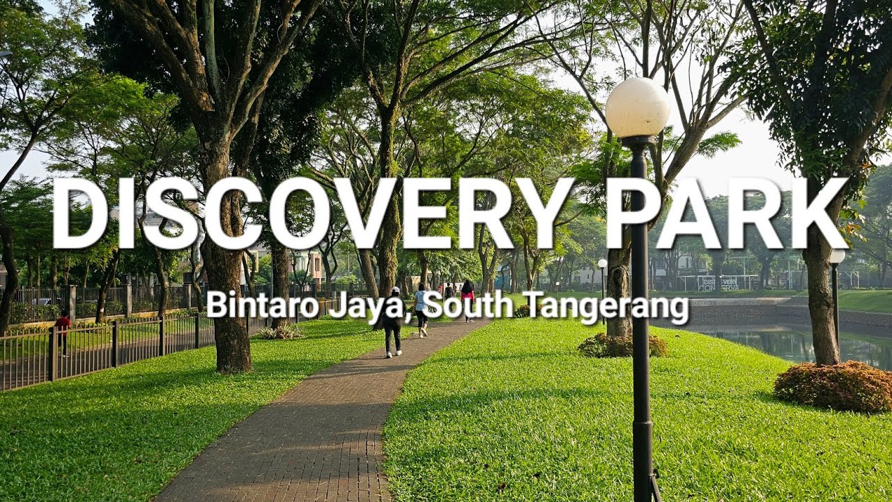 [4K] Wander in Discovery Park Lake Bintaro Jaya, South Tangerang - YouTube