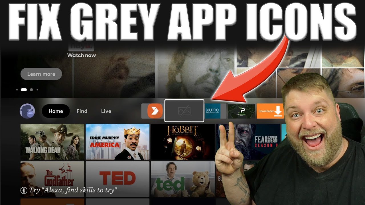 FIX GREY APP LOGO ON NEW AMAZON INTERFACE - YouTube