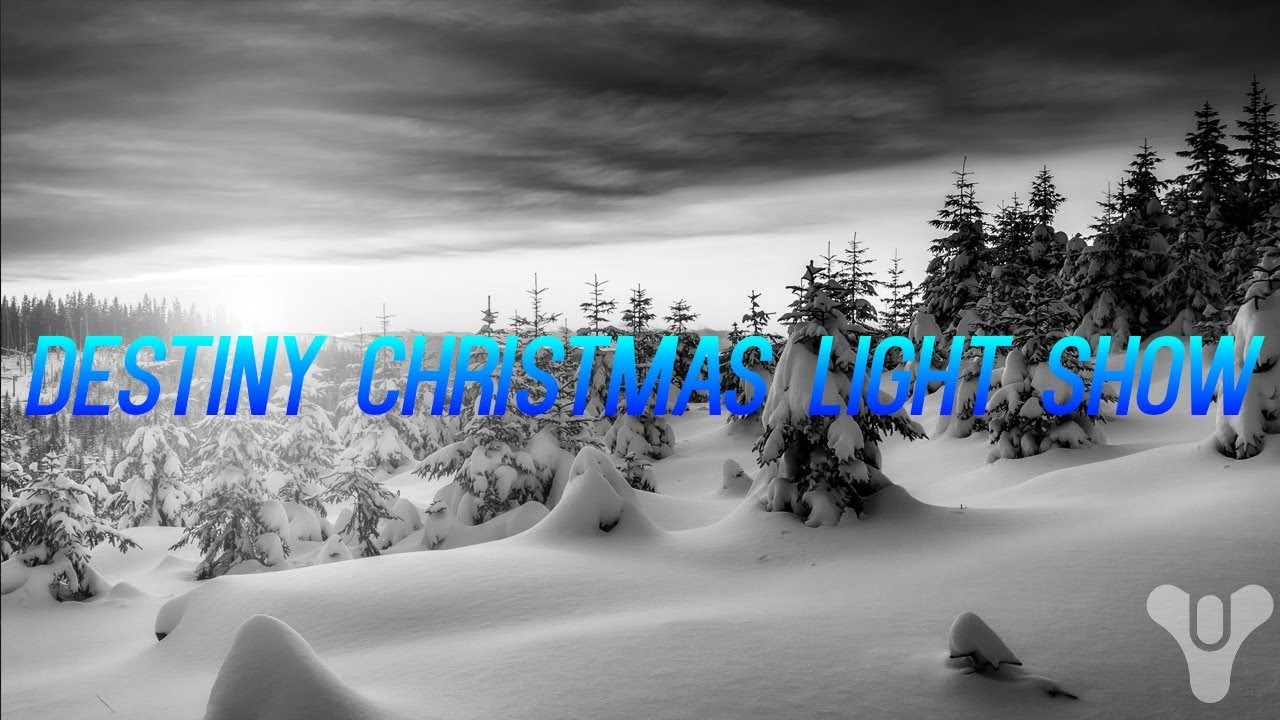Destiny Christmas Light Show - YouTube