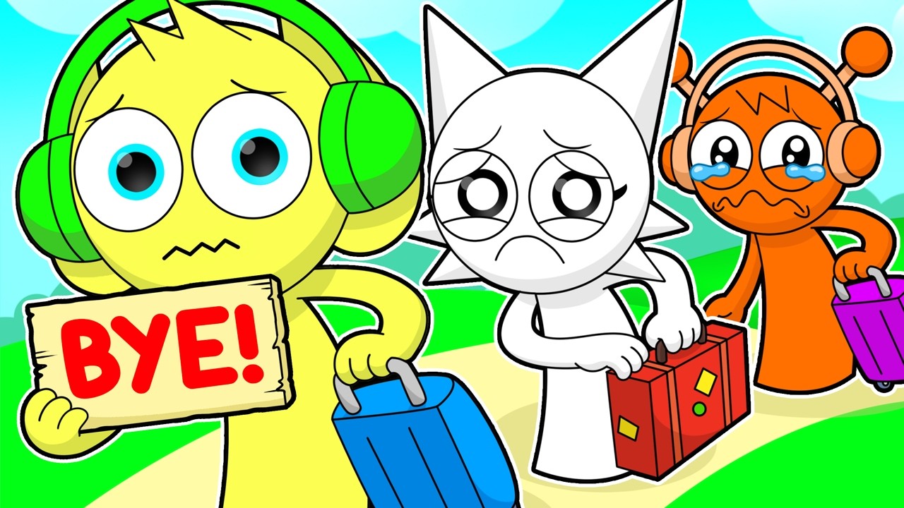 Sprunki but THEY'RE MOVING AWAY.. - YouTube