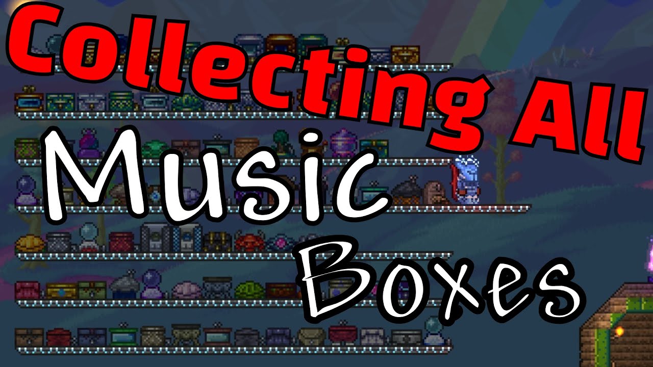 Can I Collect All of Terraria's Music Boxes? Terraria 1.4.4 - YouTube