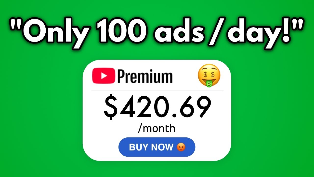 YouTube Premium In 2050 Be Like - YouTube