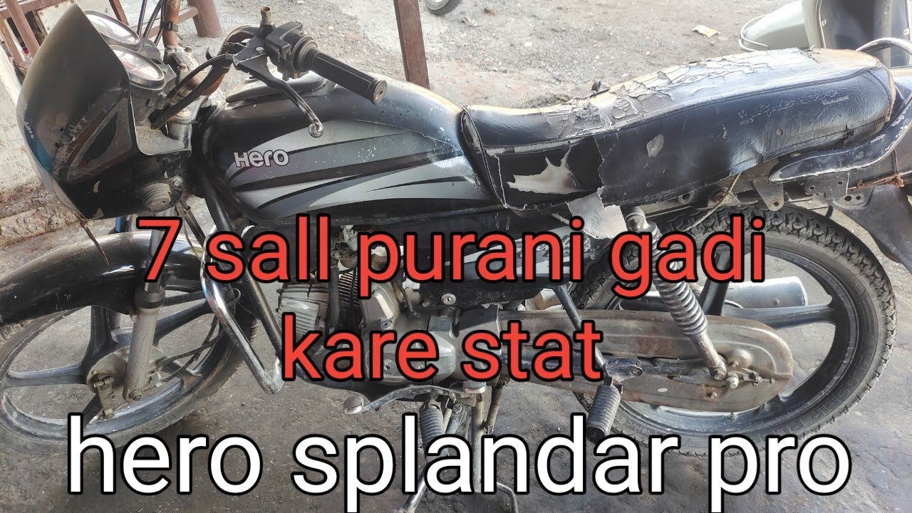 Splendor Pro ka ful engine fitting part 1 - YouTube