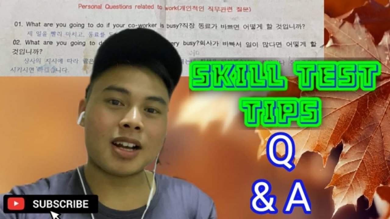 Skill test (Question and answer) Legendary Tips PART 2 - YouTube