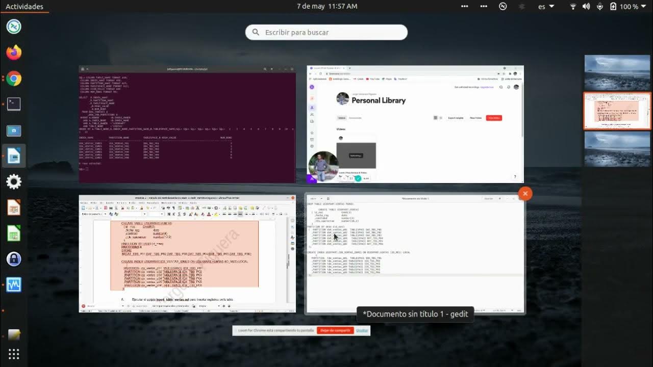 03 Base de Datos Oracle Practica 3 Método de Particionamiento Hash o Hash Partitioning - YouTube