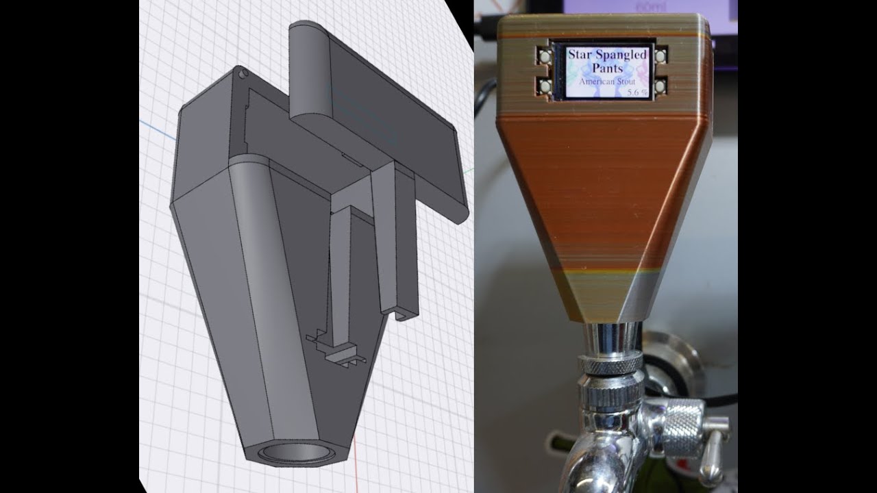 3d Printed, Digital Tap Handles - YouTube