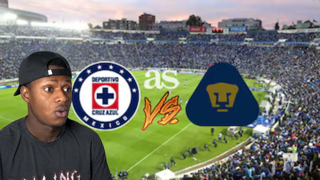 Cruz Azul vs. Pumas Unam - REACTION!! | LIGAMX - YouTube