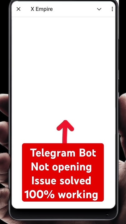 Telegram Bot not opening issue solved || X empire not opening issue solved || MemeFi not opening ...