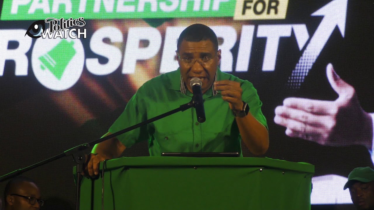 ANDREW HOLNESS SPEECH - PART 2 0F 2- PRESENTATION OF DELROY SLOWLEY ...