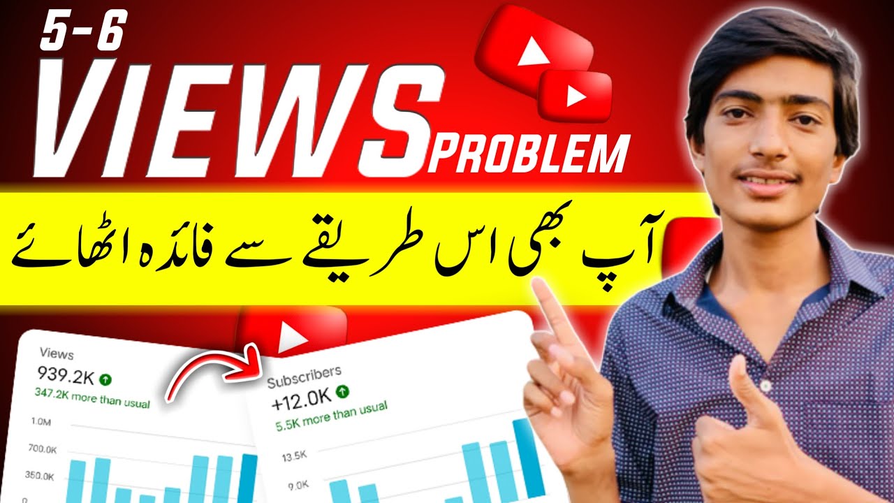 5-6 Views Problem | how to increase views on youtube | Views Kiase ...