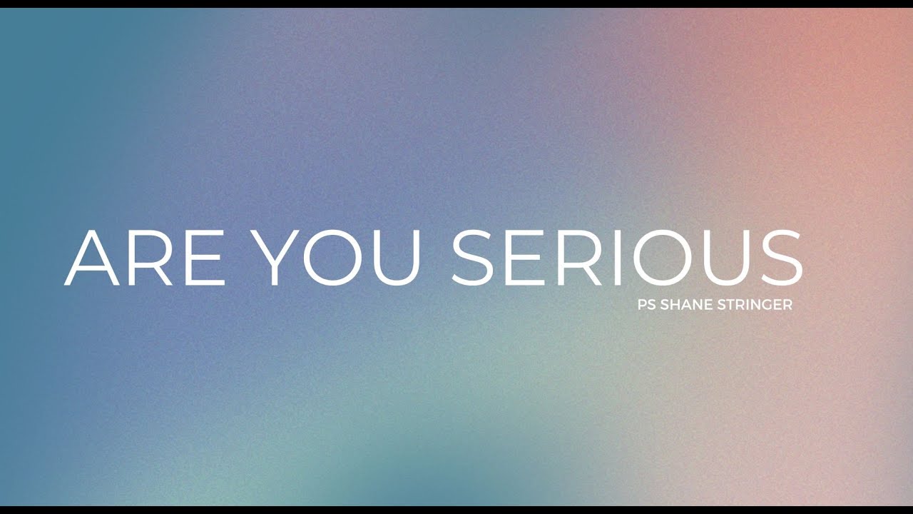 Sound City Church | 2nd March 2025 | Are You Serious | Ps Shane ...