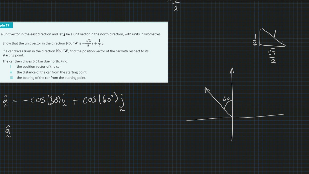 Spec 3-4 2B Resolution of a vector into rectangular components Examples ...