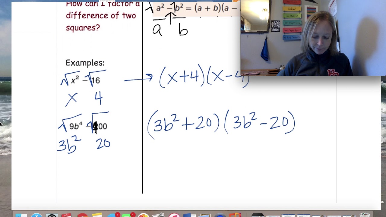 Factoring Special Case - YouTube