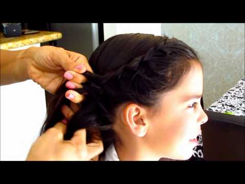 Wrap Around French Side Braid - Hairstyle Turorial ♥ By UG Beauty Tips ...