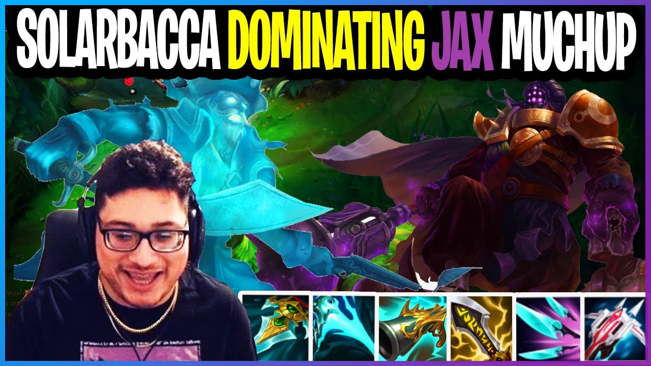 SOLARBACCA Dominating Jax Matchup - YouTube