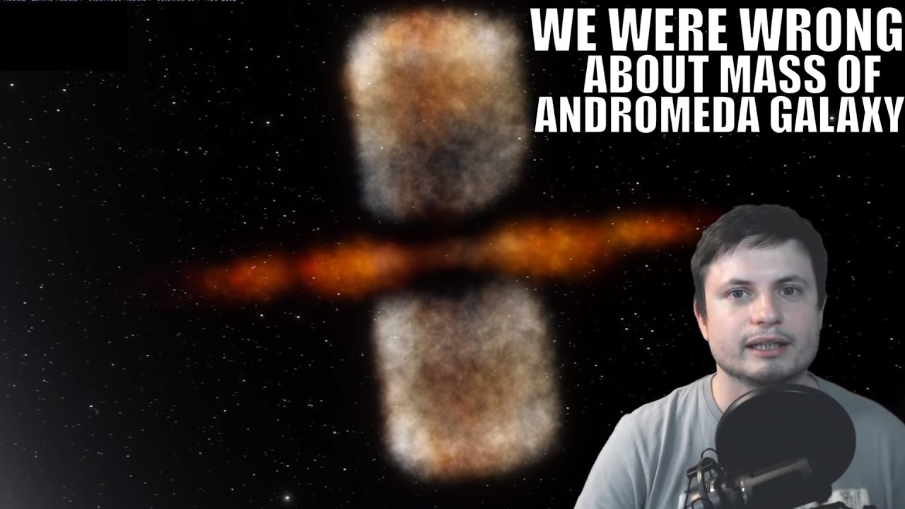 We Were Wrong About the Andromeda Galaxy - Its Mass Redefined - YouTube