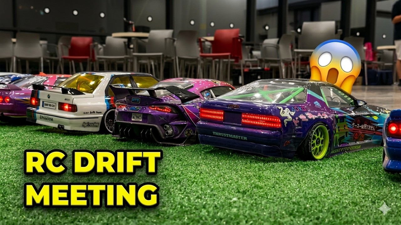 INSANE RC DRIFT MEETING: Welcome to the Club! 🔥#rc #drift #jdm - YouTube