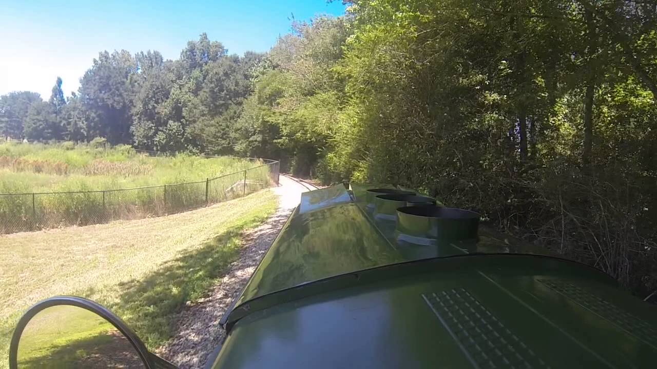 George the Train ride from the Engineer's seat - YouTube