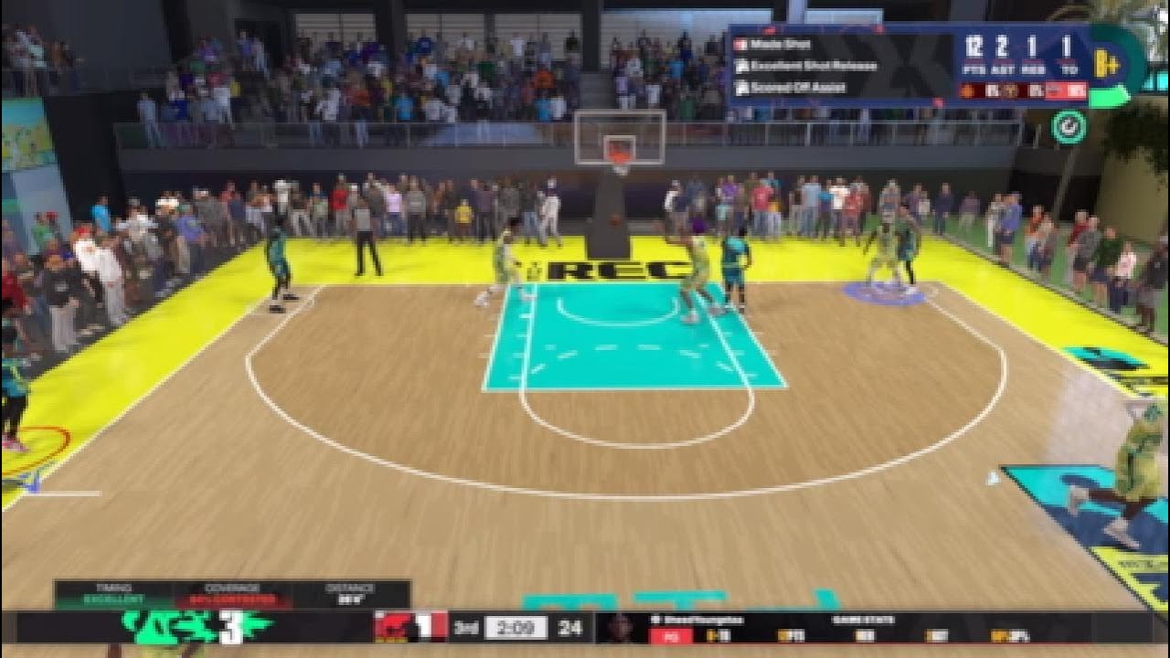 NBA 2k24 Rec Gameplay its 2k fr - YouTube