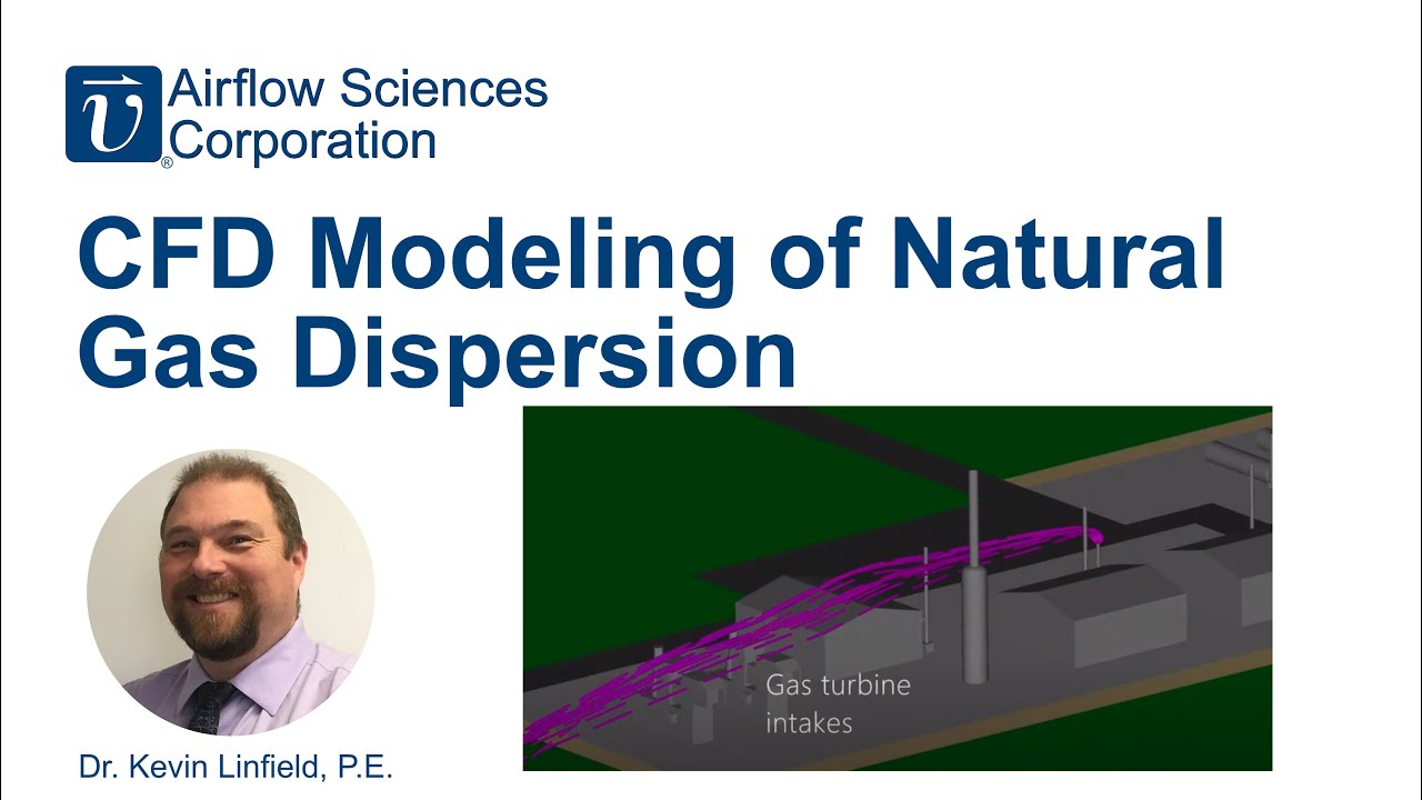 CFD Modeling of Natural Gas Dispersion from a Compressor Station - YouTube